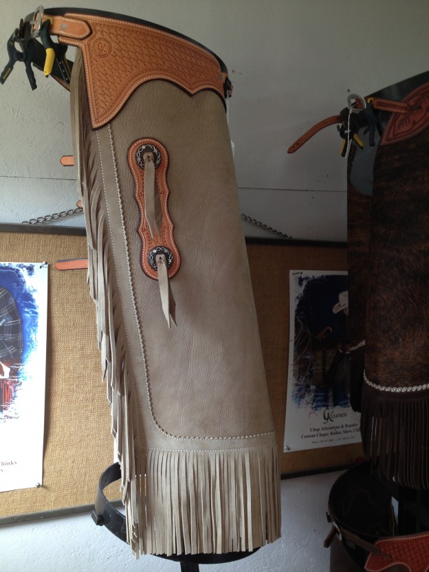 Chinks - CK Leather, Custom, show, trail , work, and rodeo chaps