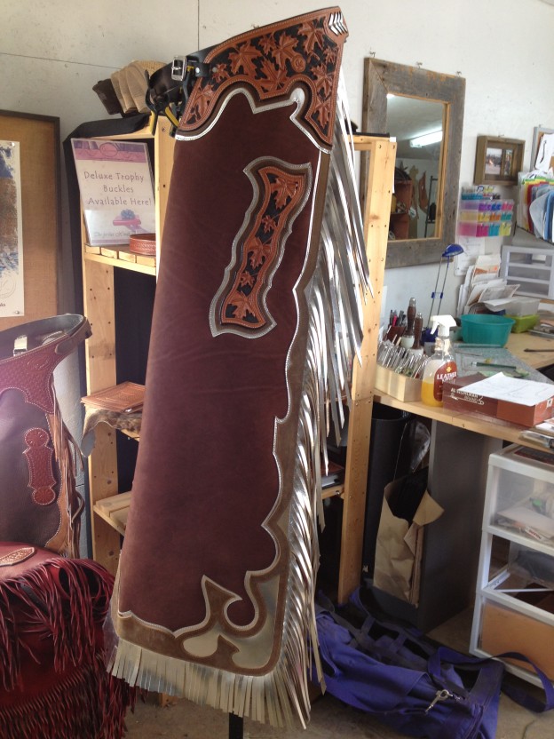 Rodeo Chaps - CK Leather, Custom, show, trail , work, and rodeo chaps