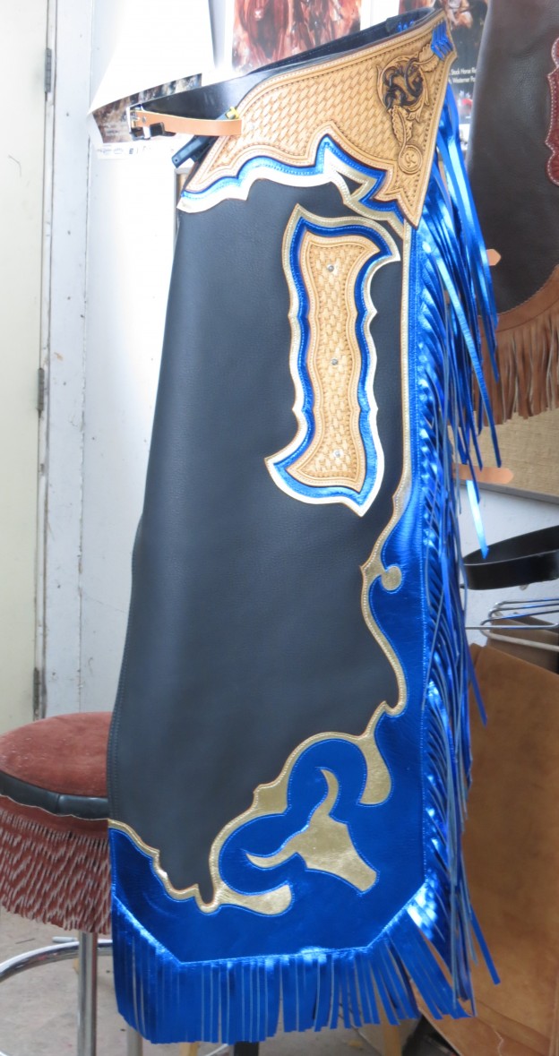 Rodeo Chaps - CK Leather, Custom, show, trail , work, and rodeo chaps